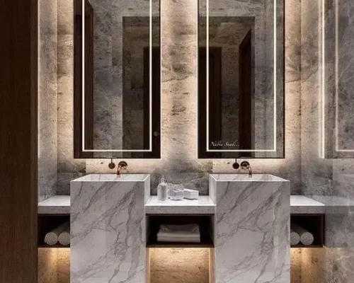 Modern LED Mirrors for Bathrooms | Glassinium